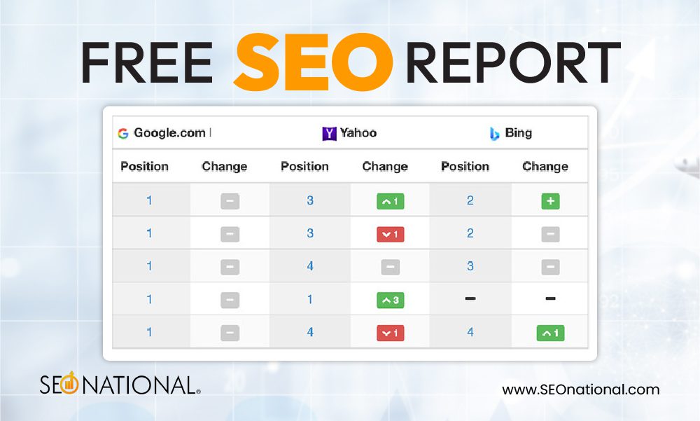 Free SEO Report: Instant Website Analysis by SEO National
